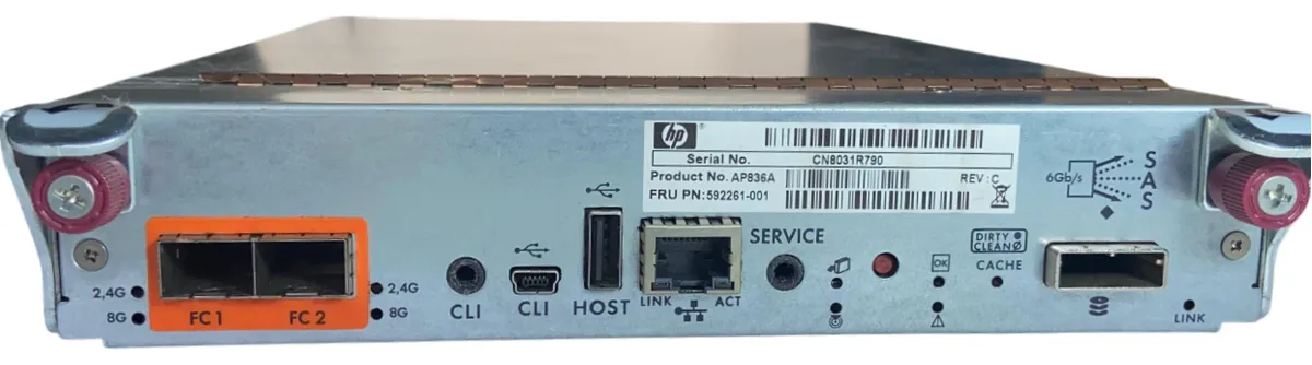 Hp Controladora P200 8gb Fc 592261-001 Ap836a - GPC IT